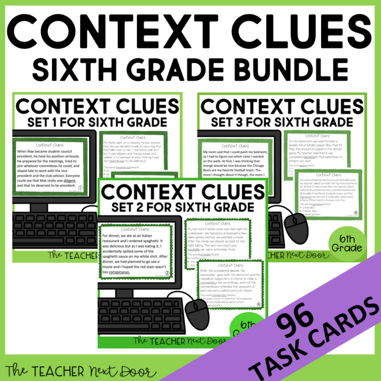 How to Deal with Context Clues - The Teacher Next Door