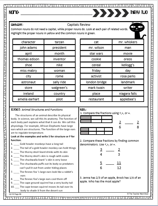 20 Quick And Easy Grade 4 Morning Work Ideas Teaching Expertise