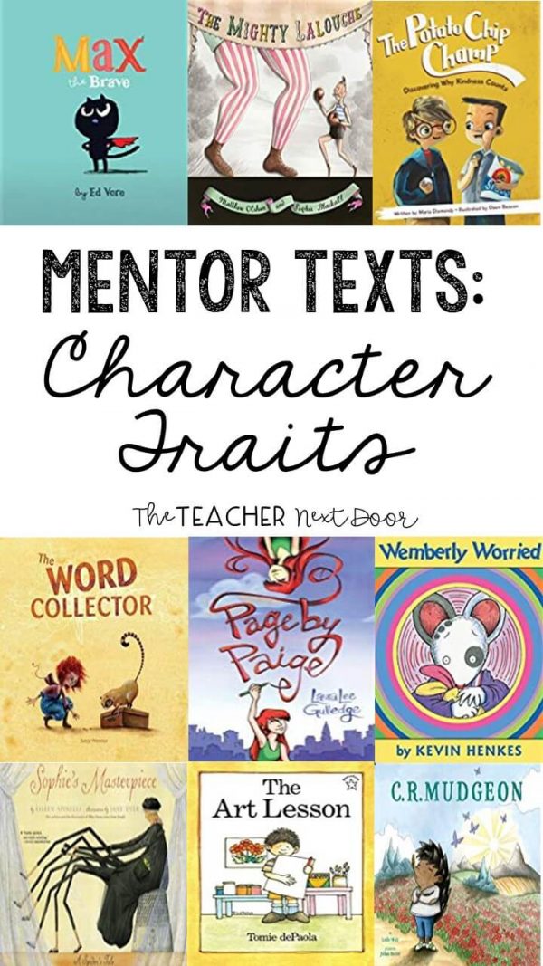 Teaching Character Traits In Reading The Teacher Next Door