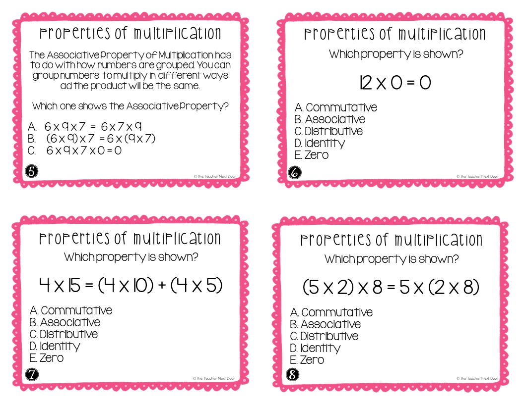 Multiplicative Property Of Zero Multiplicative Property Of Zero