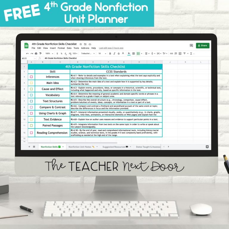 Nonfiction Made Easy! 5 Tips for Hitting the Standards - The Teacher ...