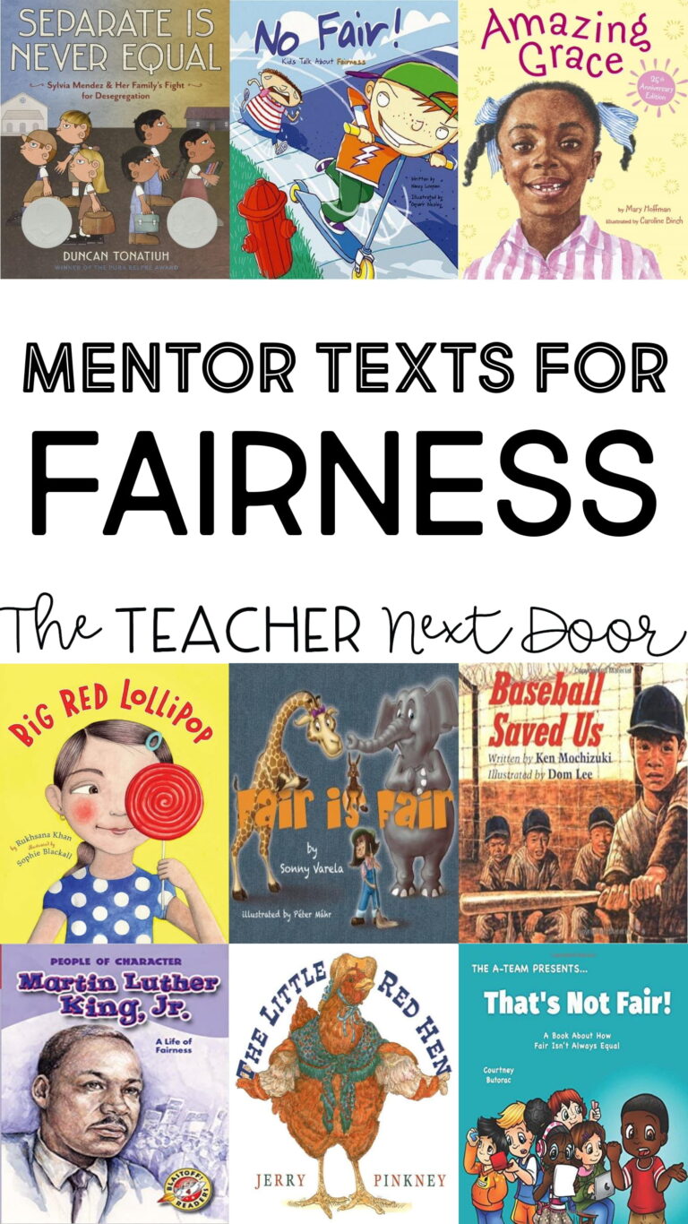 Mentor Texts for Teaching Fairness - The Teacher Next Door